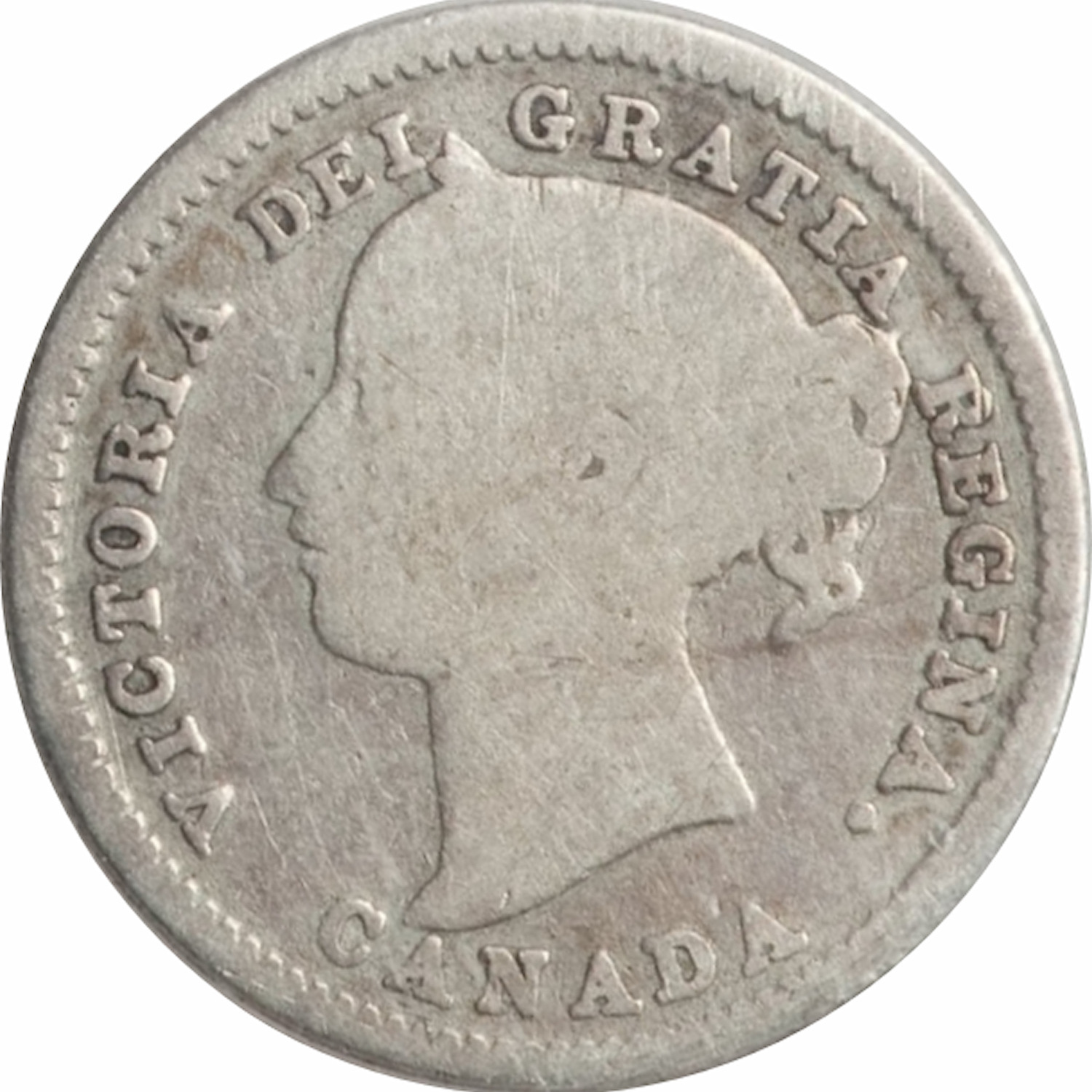 Canadian Coin Photo Grading Guide - Victoria (Laureate)