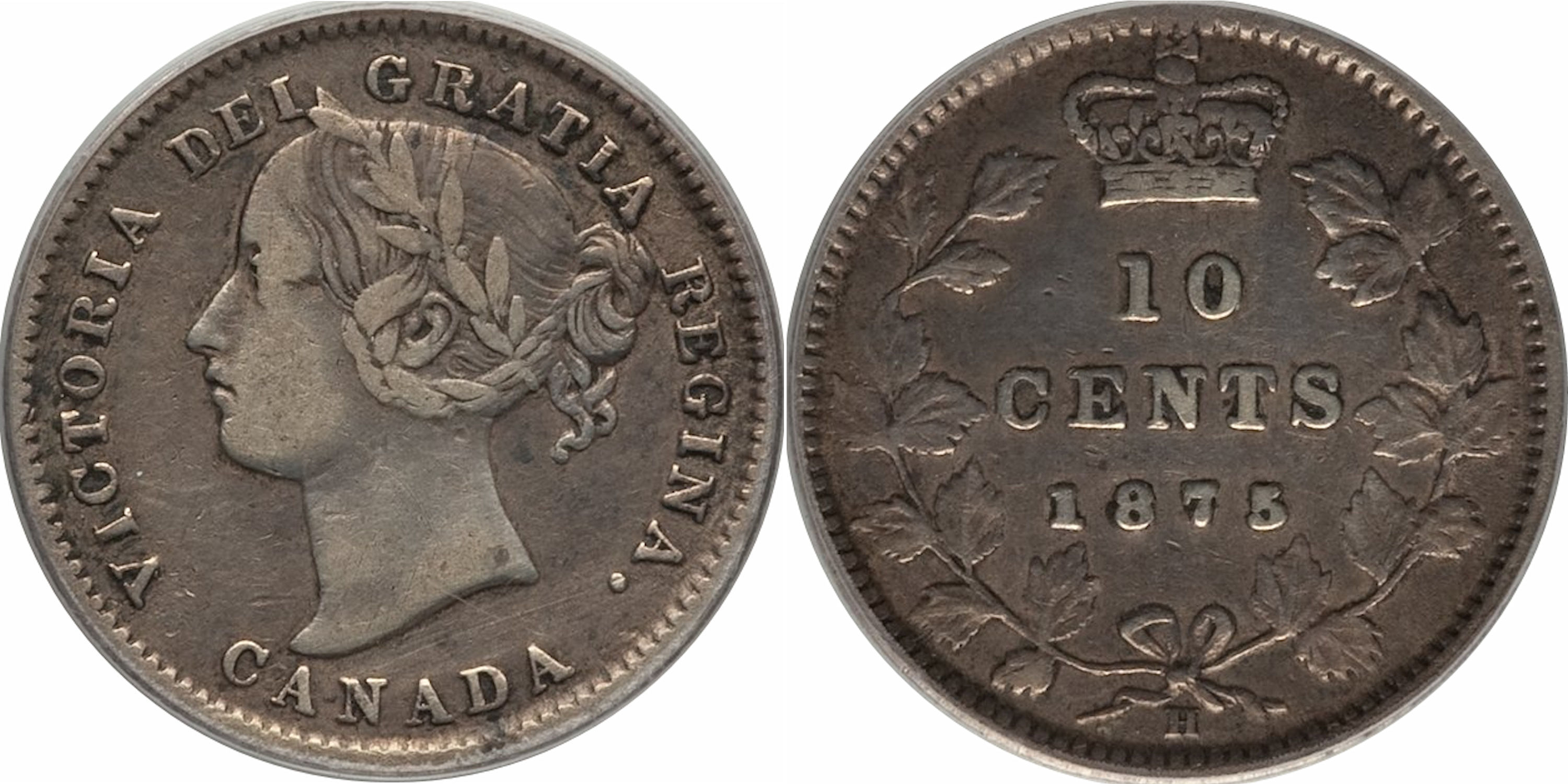 Canadian Coin Photo Grading Guide - Victoria (Laureate)