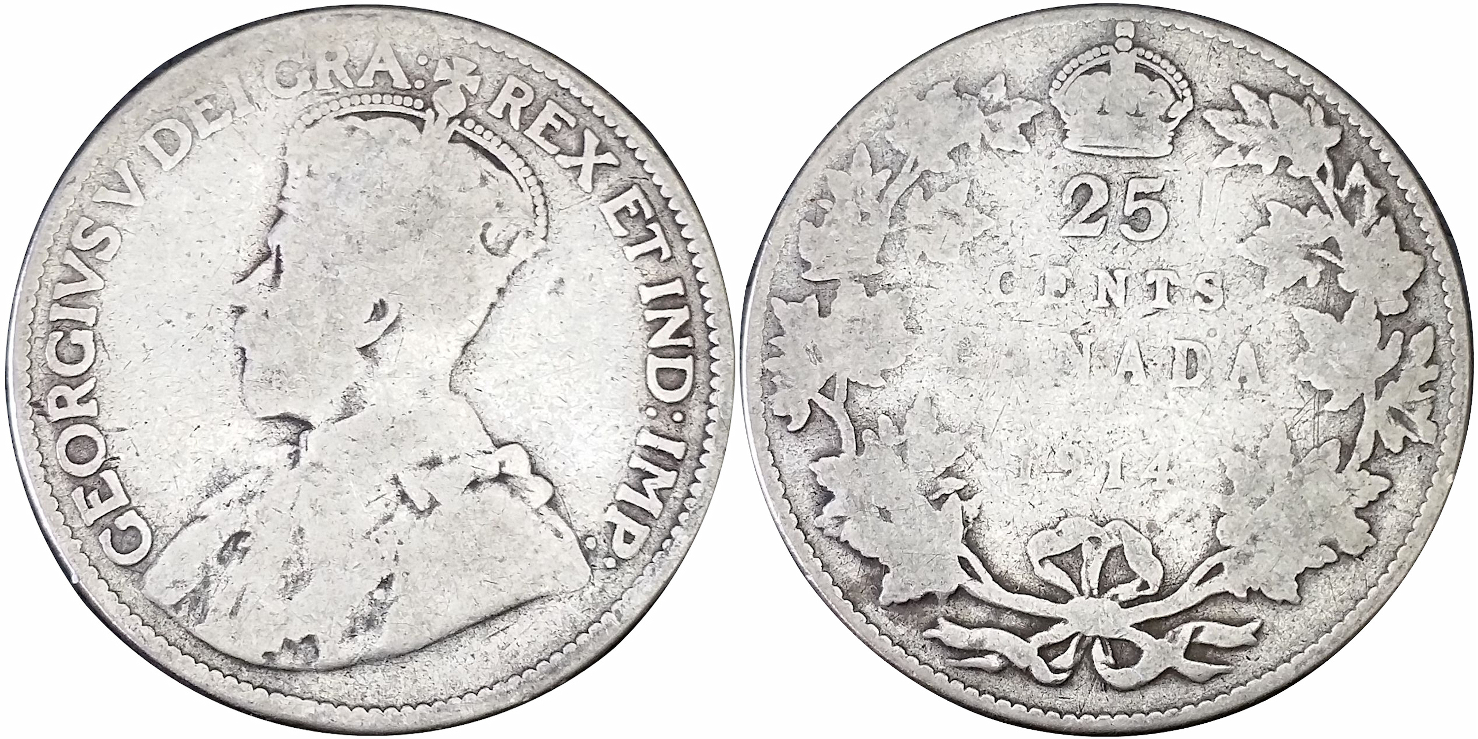 Canadian Coin Photo Grading Guide - George V