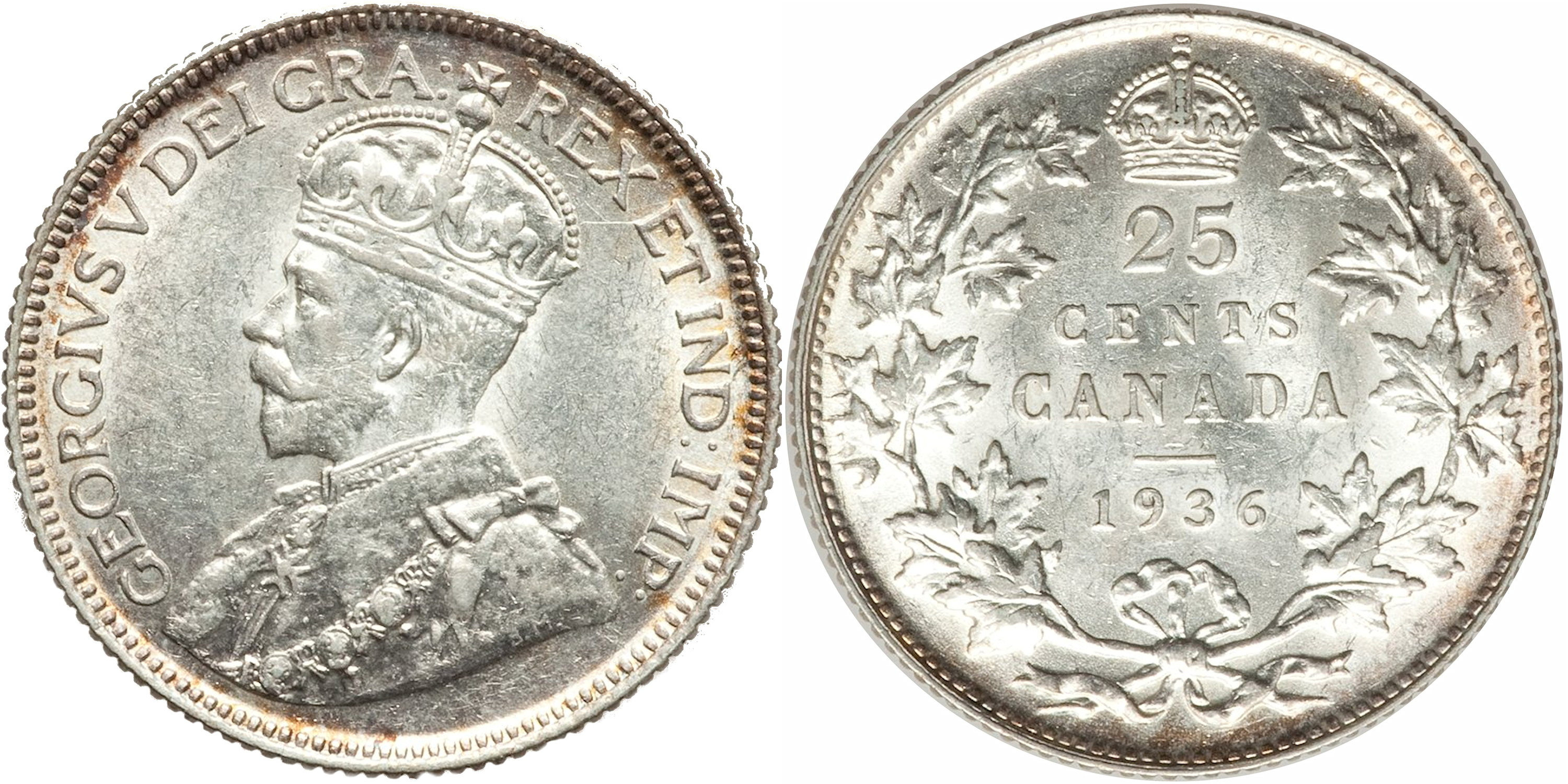 Canadian Coin Photo Grading Guide - George V