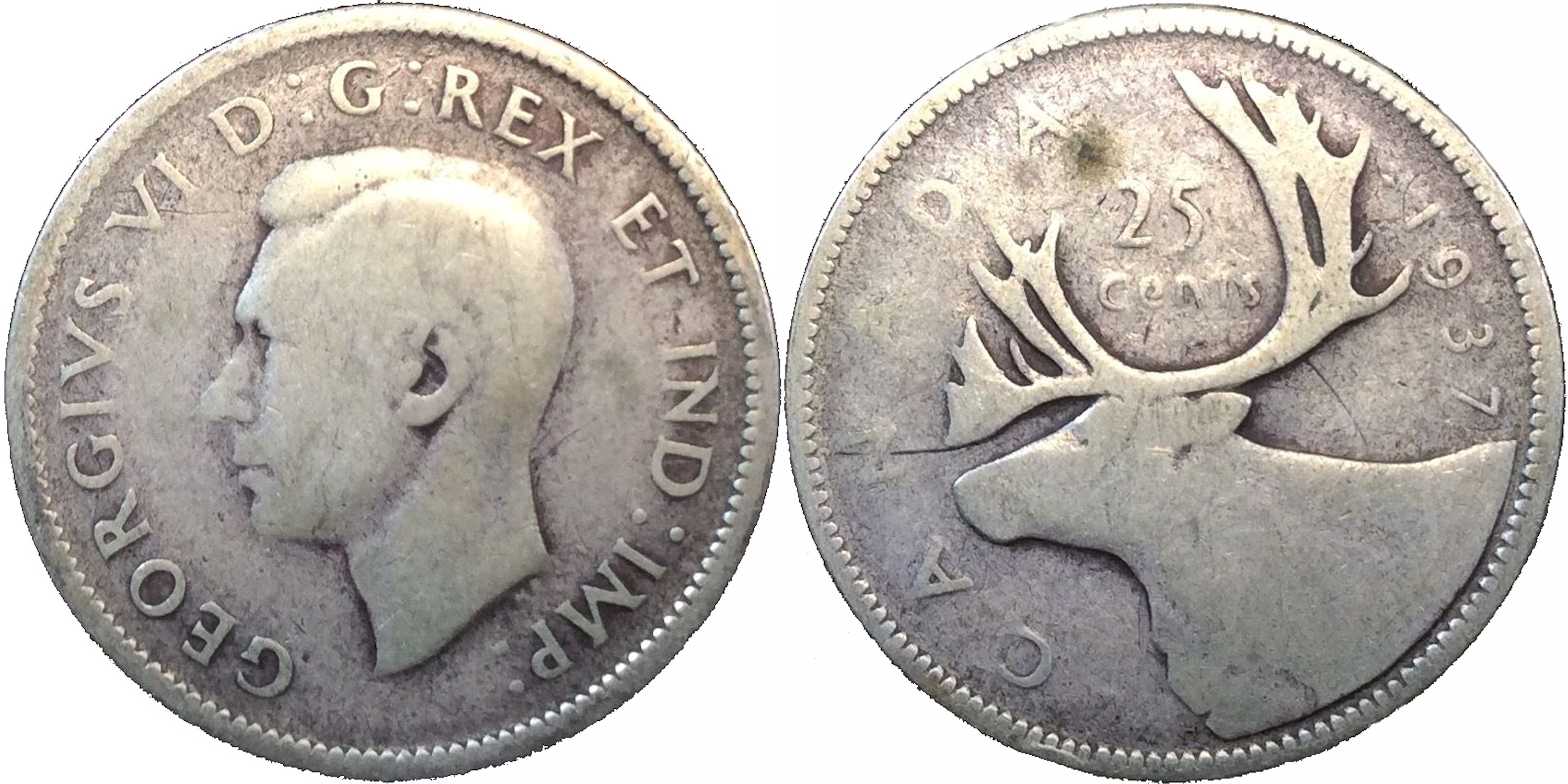 Canadian Coin Photo Grading Guide - George VI