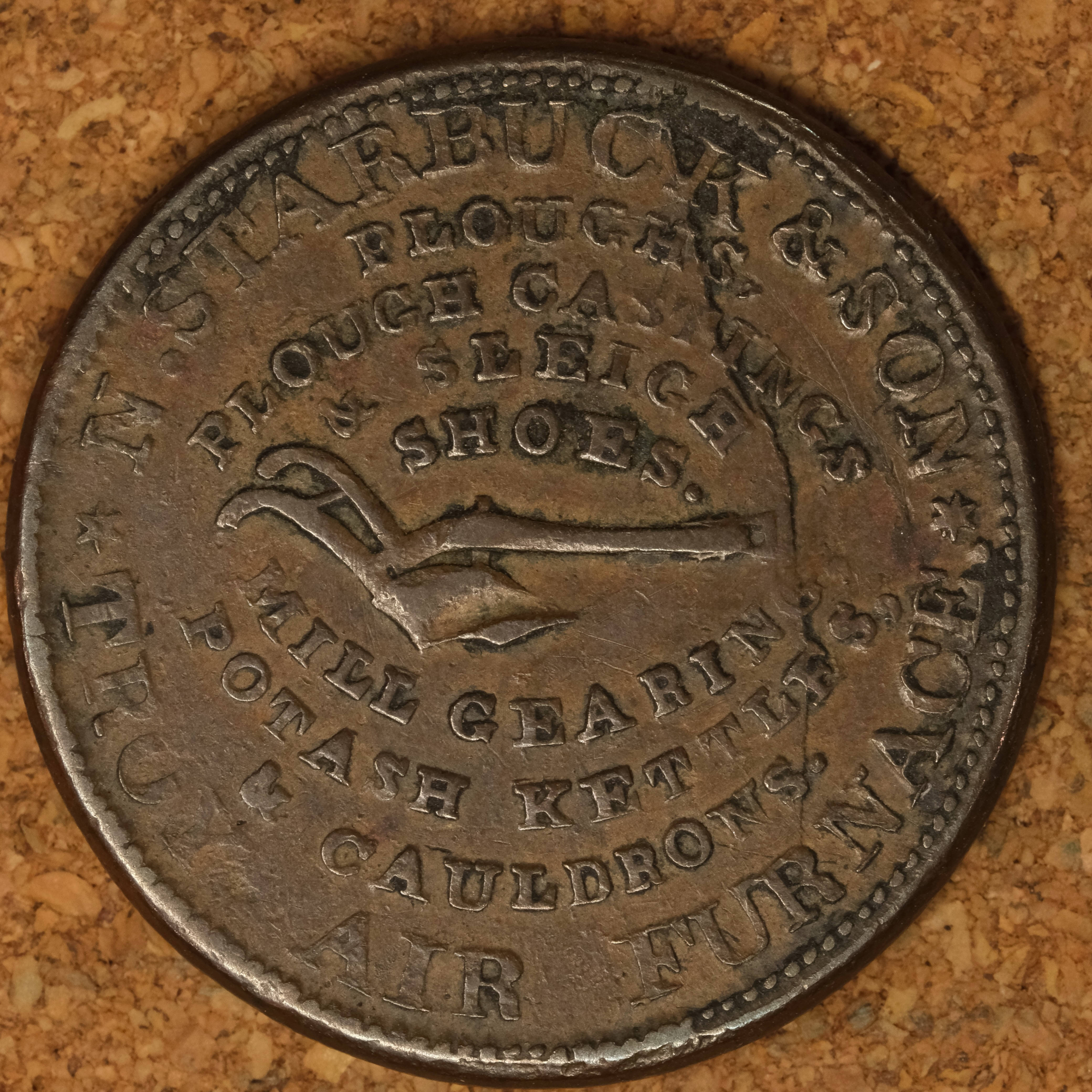 The Bob Hazen Colonial Token Collection