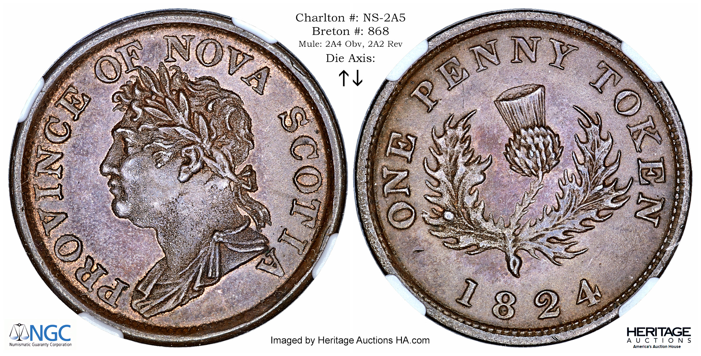 Canadian Colonial Era Tokens - Nova Scotia Part 1